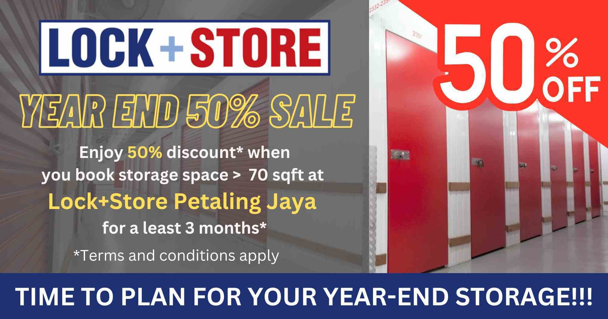 Self Storage Space at 3 locations in Malaysia | Lock+Store